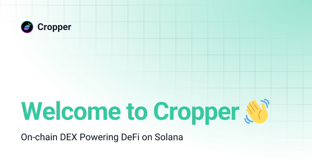Welcome to Cropper 👋 | Cropper